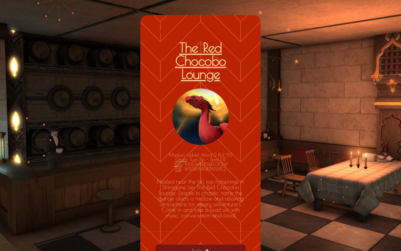 The Red Chocobo Lounge